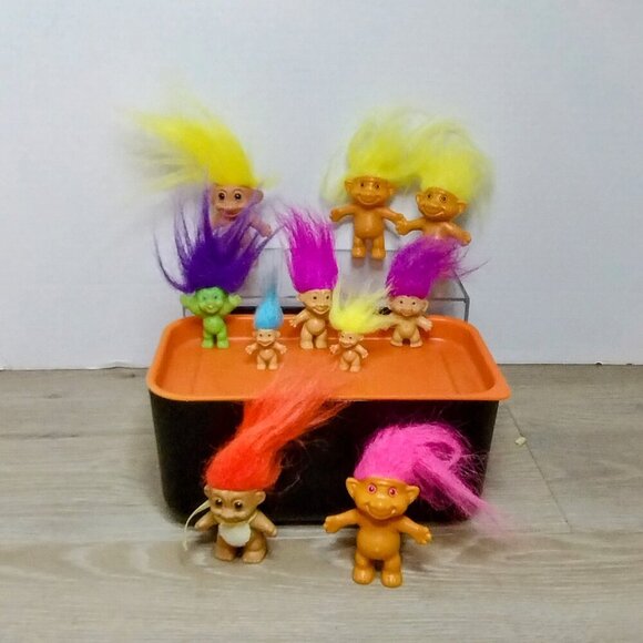 Russ | Toys | Vintage Russ Mini Troll Dolls Lot Of | Poshmark